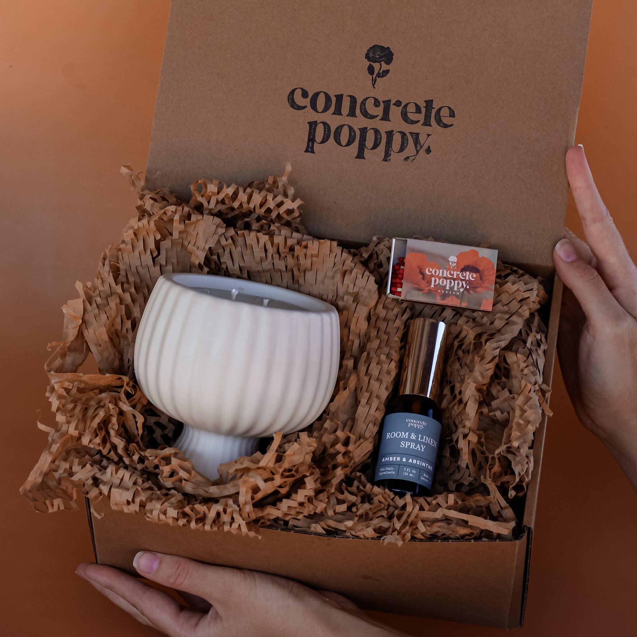 Deluxe Gift Sets – Concrete Poppy Design